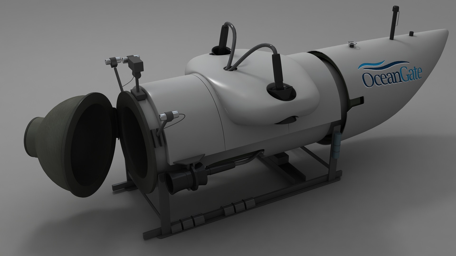 3D OceanGate Titan Submarine Model - TurboSquid 2091676