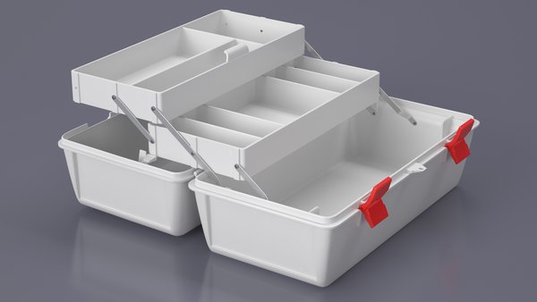3D model Paramedic Box Exploded View - TurboSquid 1952669