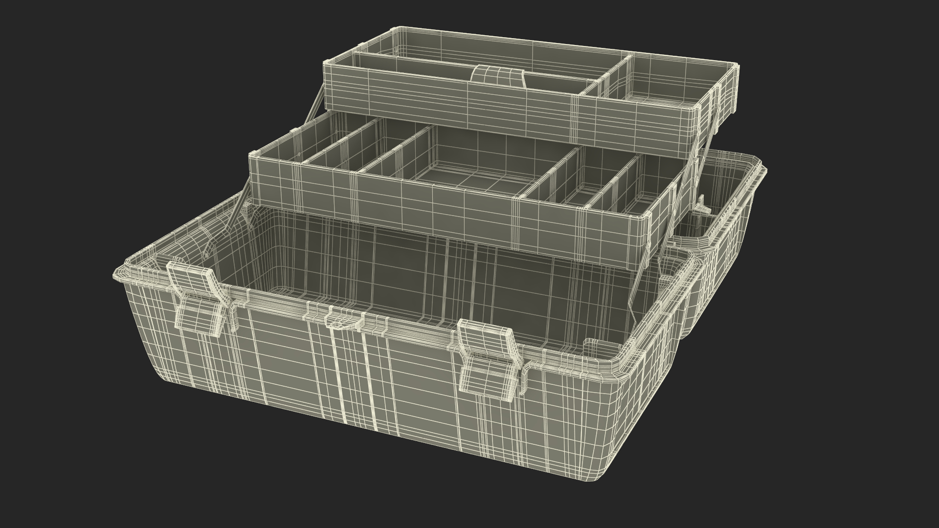 3D Model Paramedic Box Exploded View - TurboSquid 1952669