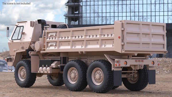 3D Oshkosh FMTV 10 Ton Dump Truck Rigged - TurboSquid 1728766