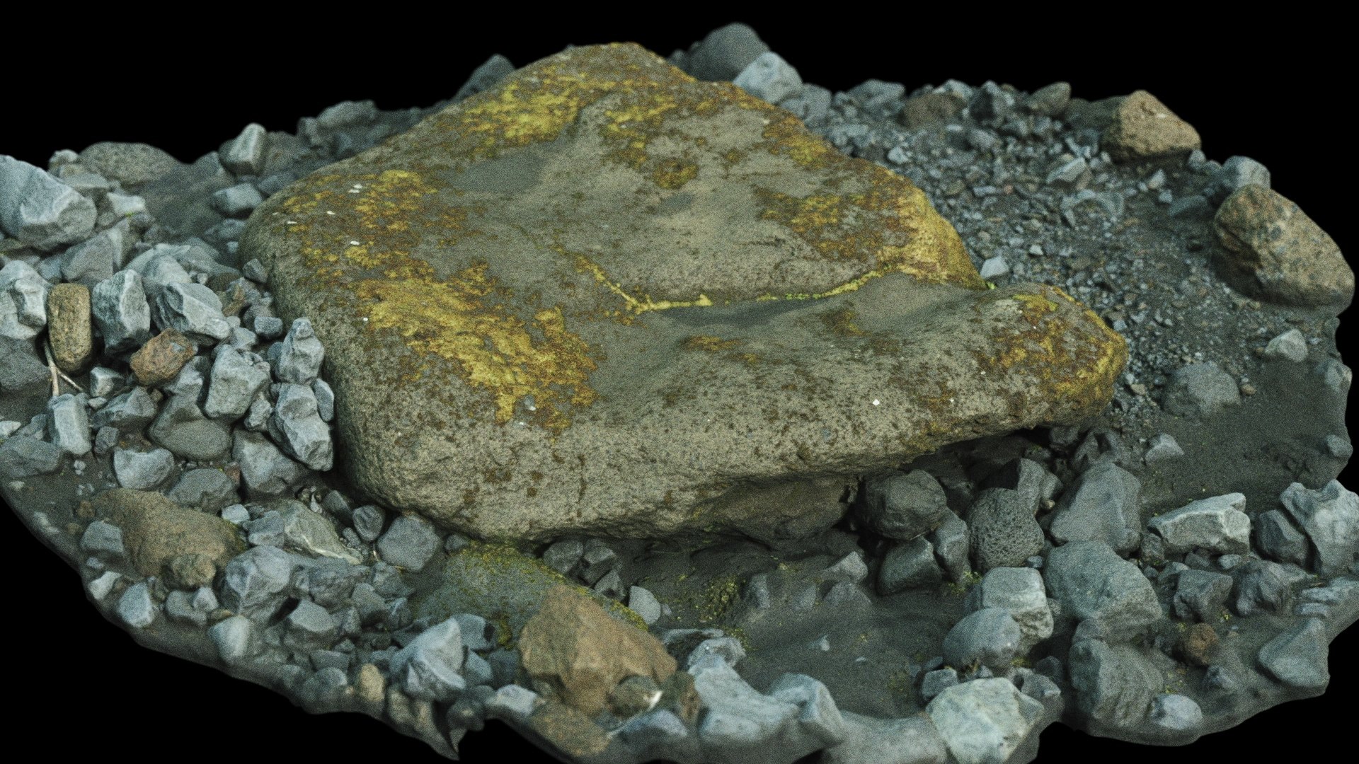 Icelandic Mossy Rock Opkk 3D - TurboSquid 2193610