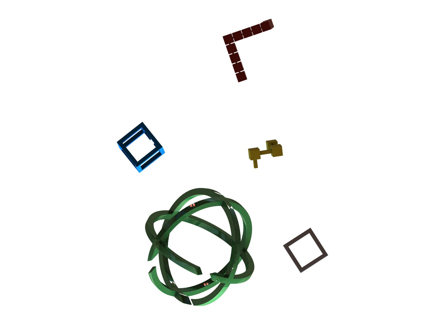 3D Impossible Objects by MC Escher model - TurboSquid 2162342