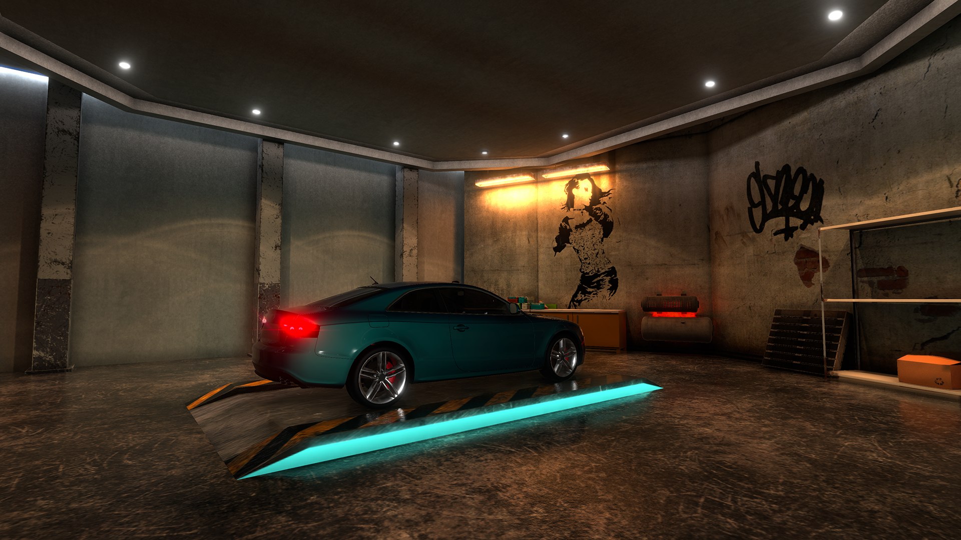 Garage Games 7 Model - TurboSquid 1307591