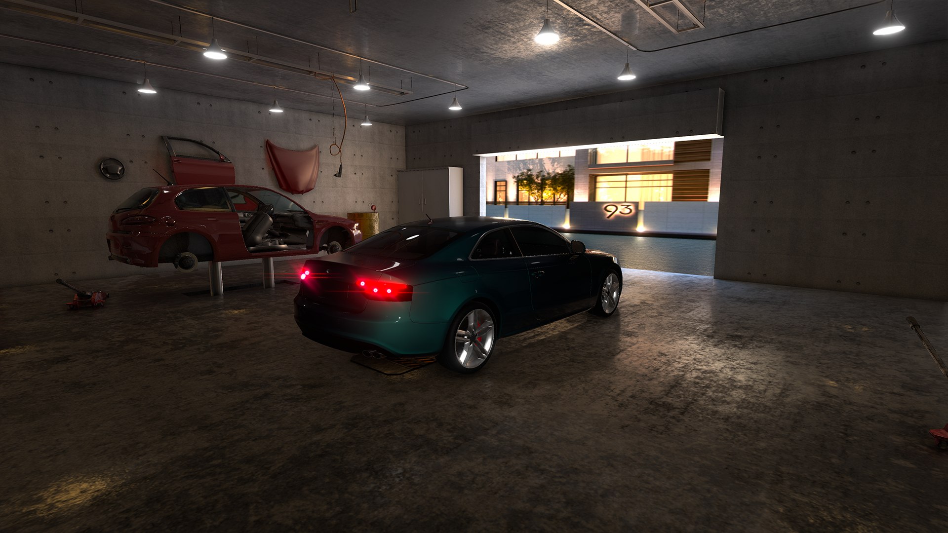 Garage Games 7 Model - TurboSquid 1307591