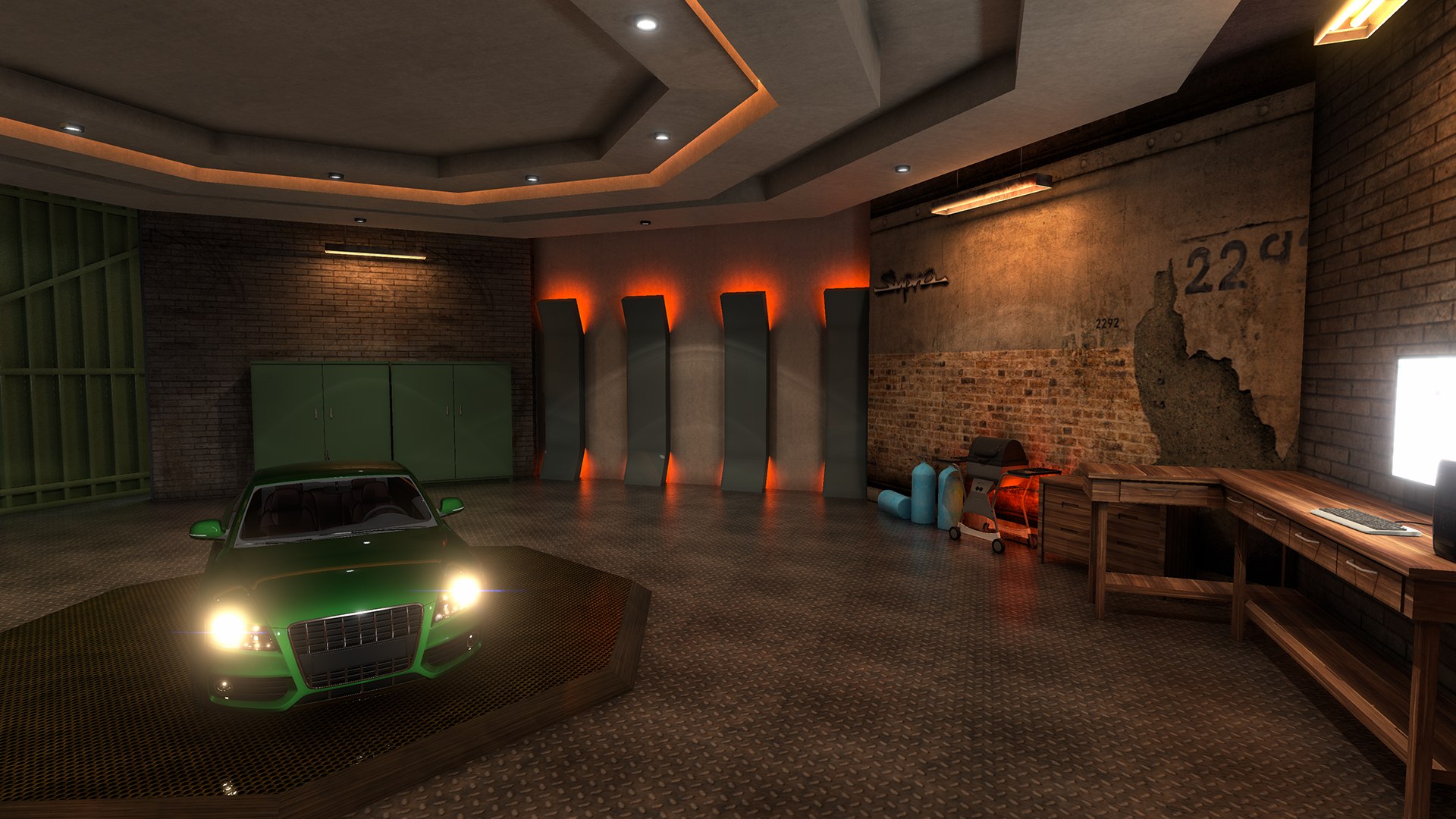 Garage Games 7 Model - TurboSquid 1307591
