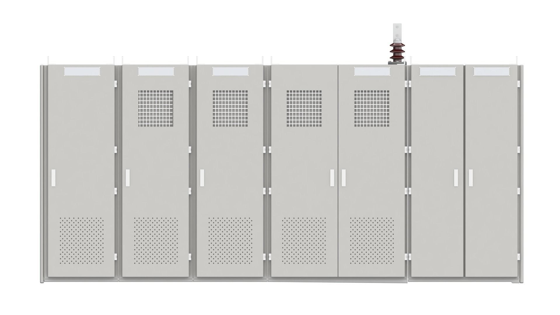 Switchboard 13 Low-poly 3D Model Model - TurboSquid 1934040