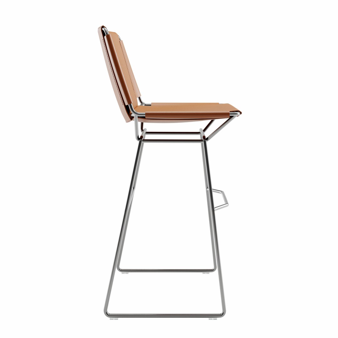 3D Model Neil Stool 78cm By MDF ITALIA - TurboSquid 1911213