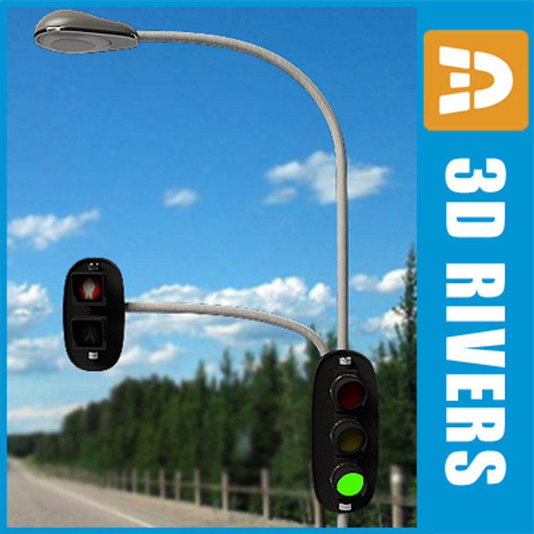 3ds Max Traffic Lights