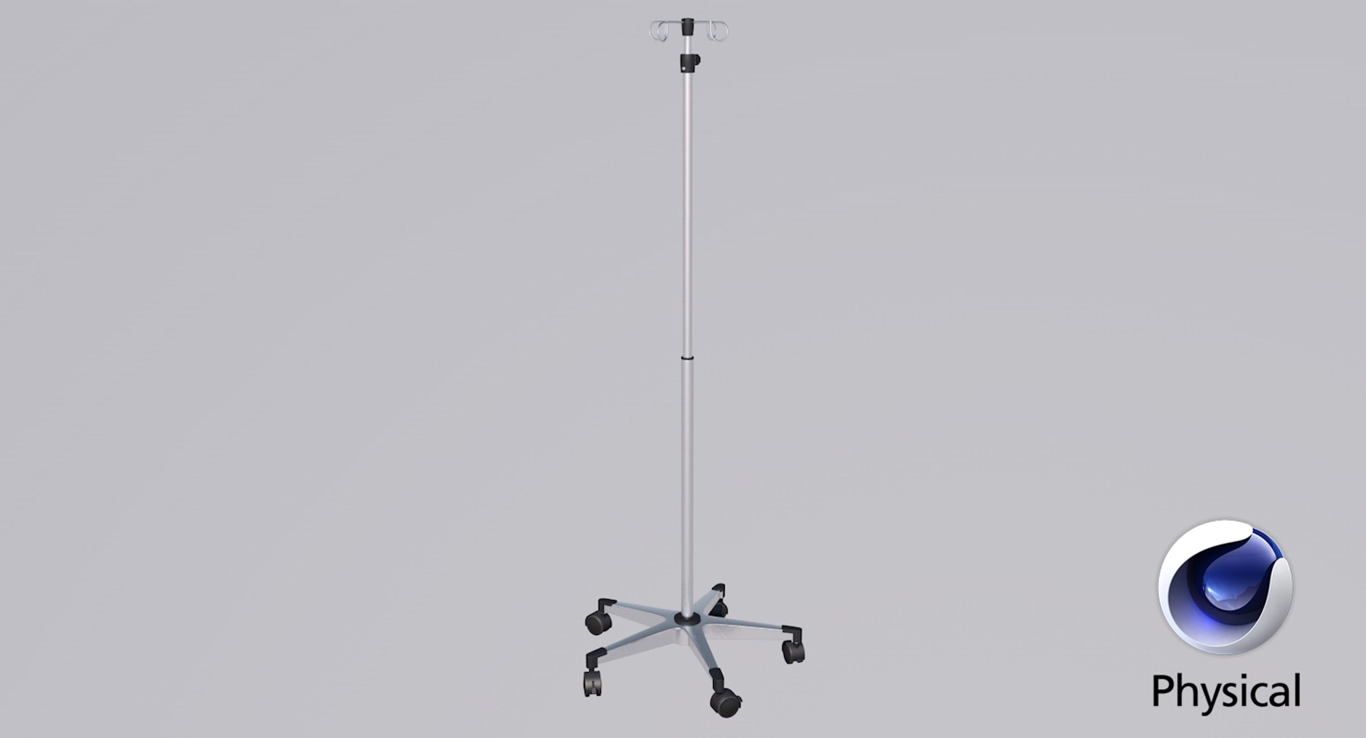3D Hospital Drip Stand - TurboSquid 1295220