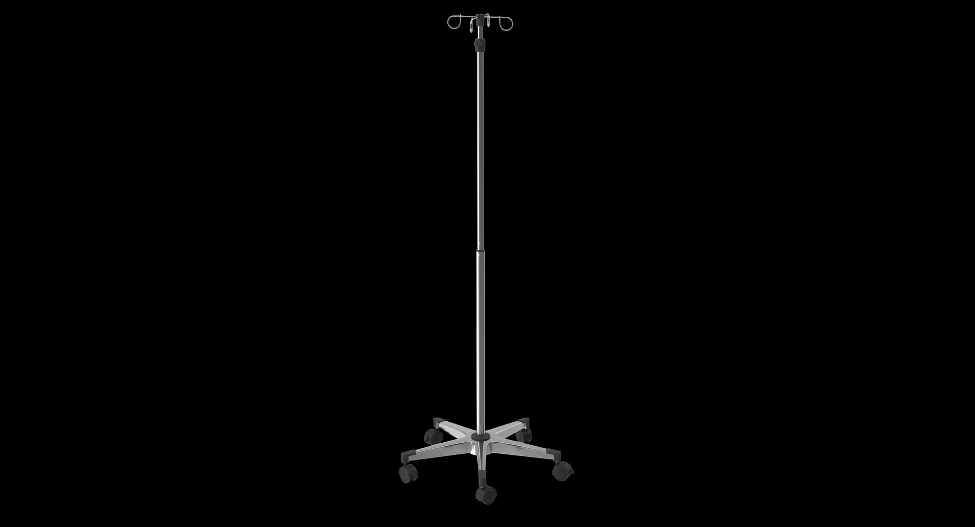 3D Hospital Drip Stand - TurboSquid 1295220