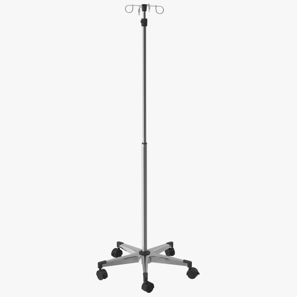 3D hospital drip stand - TurboSquid 1295220