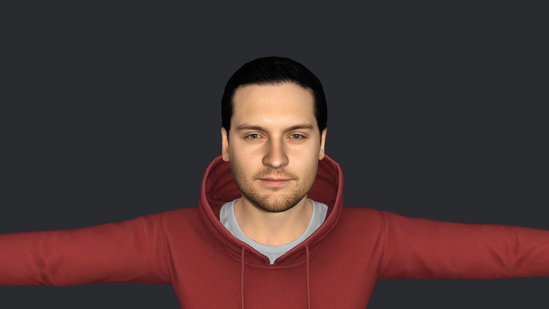Spider-Man Tobey Maguire Hyper Realistic Full Body Fully Rigged ...