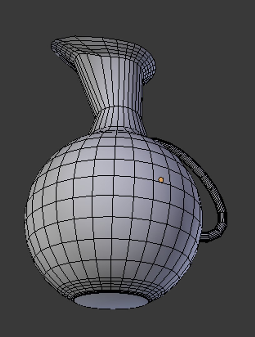 Free Water Pitcher 3d Model