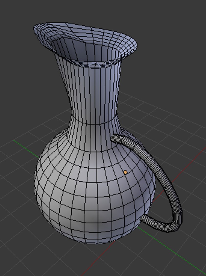 Free Water Pitcher 3d Model