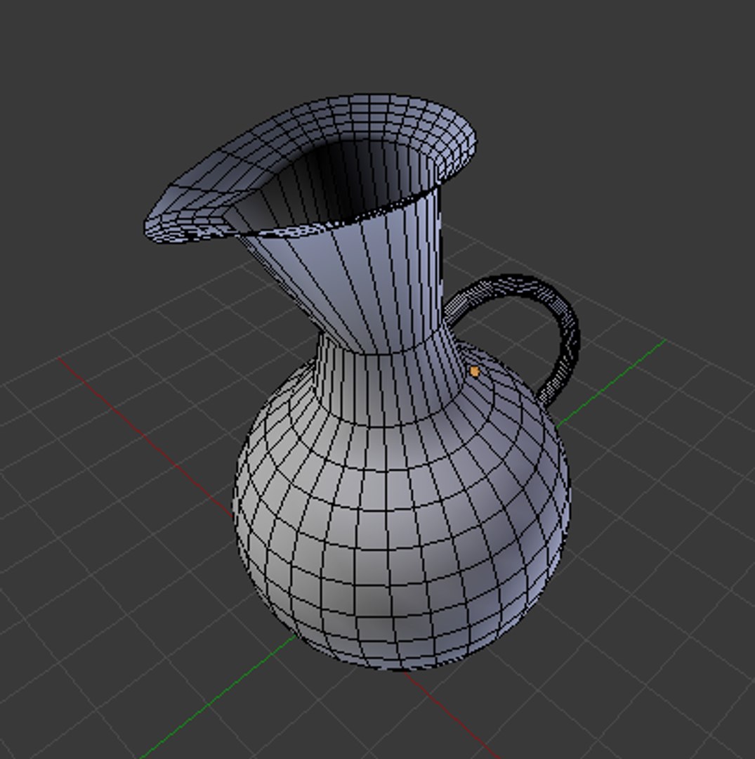Free Water Pitcher 3d Model