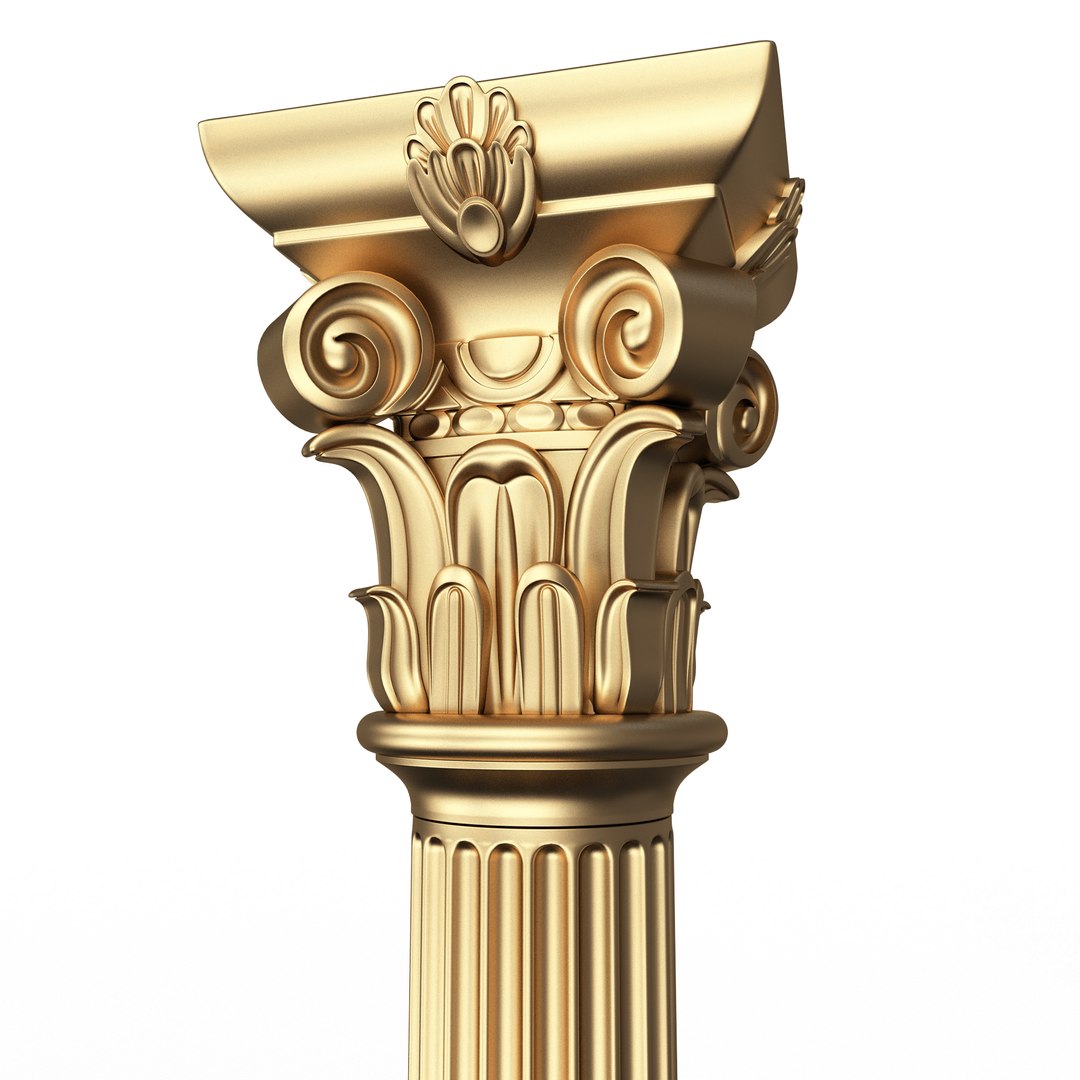3D model Column Capital 0604 - TurboSquid 1959681