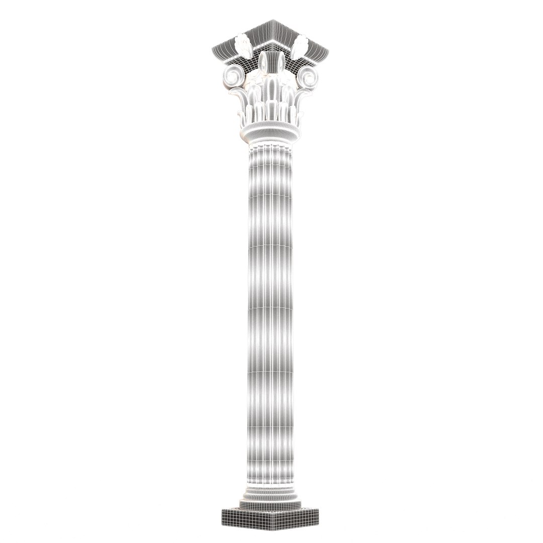 3D Model Column Capital 0604 - TurboSquid 1959681