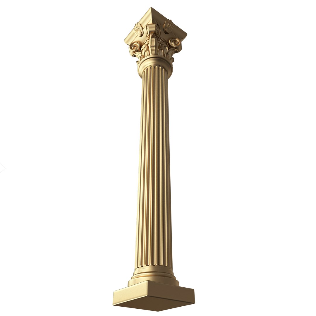 3D Model Column Capital 0604 - TurboSquid 1959681