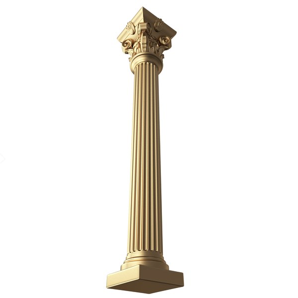 modelo 3d Column Capital 0604 - TurboSquid 1959681