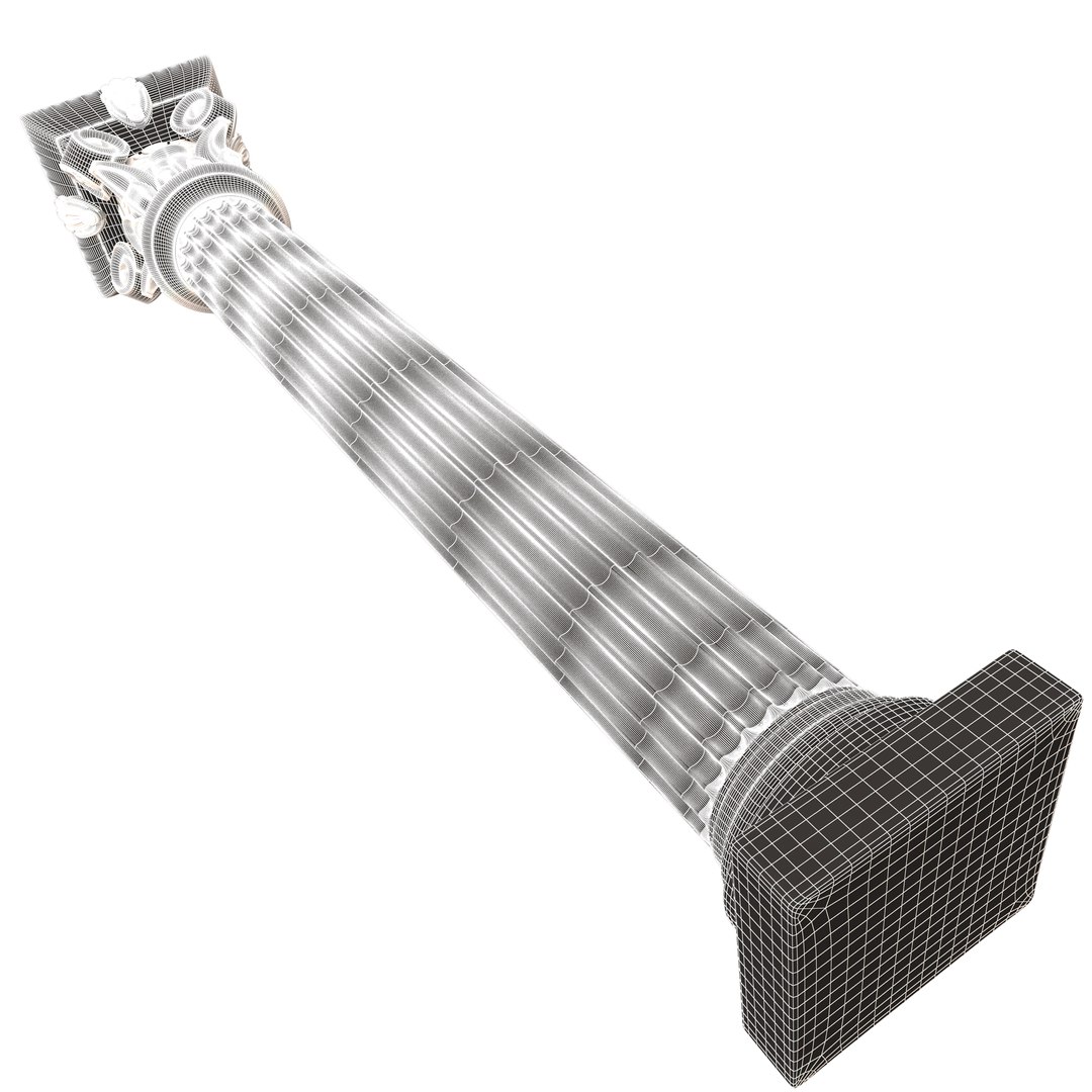 3D Model Column Capital 0604 - TurboSquid 1959681