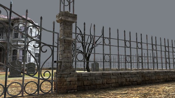 Haunted house model - TurboSquid 1352363