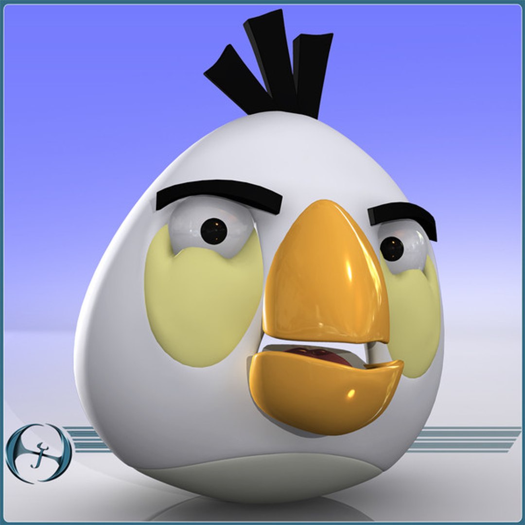 3ds Max Angry Bird 3