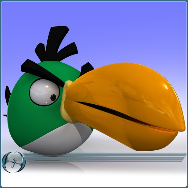 3ds max angry bird 3