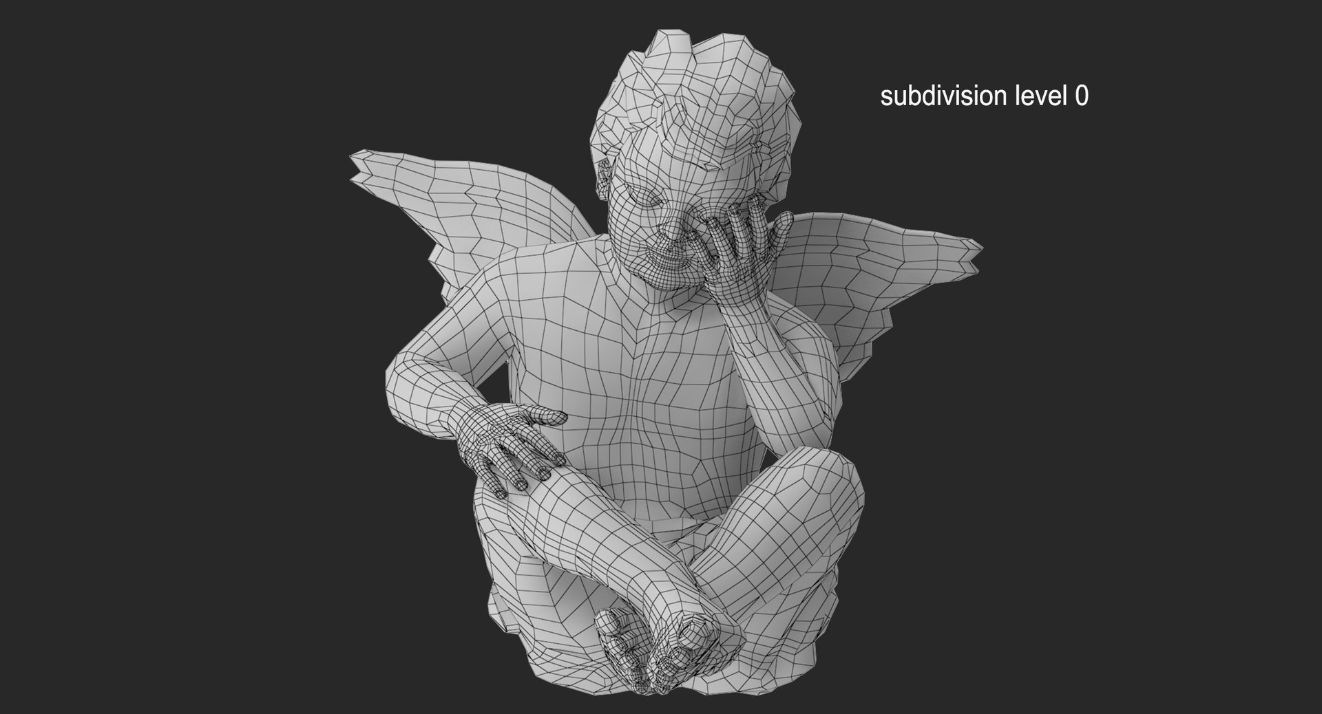 3D Model Cherub - TurboSquid 1373639