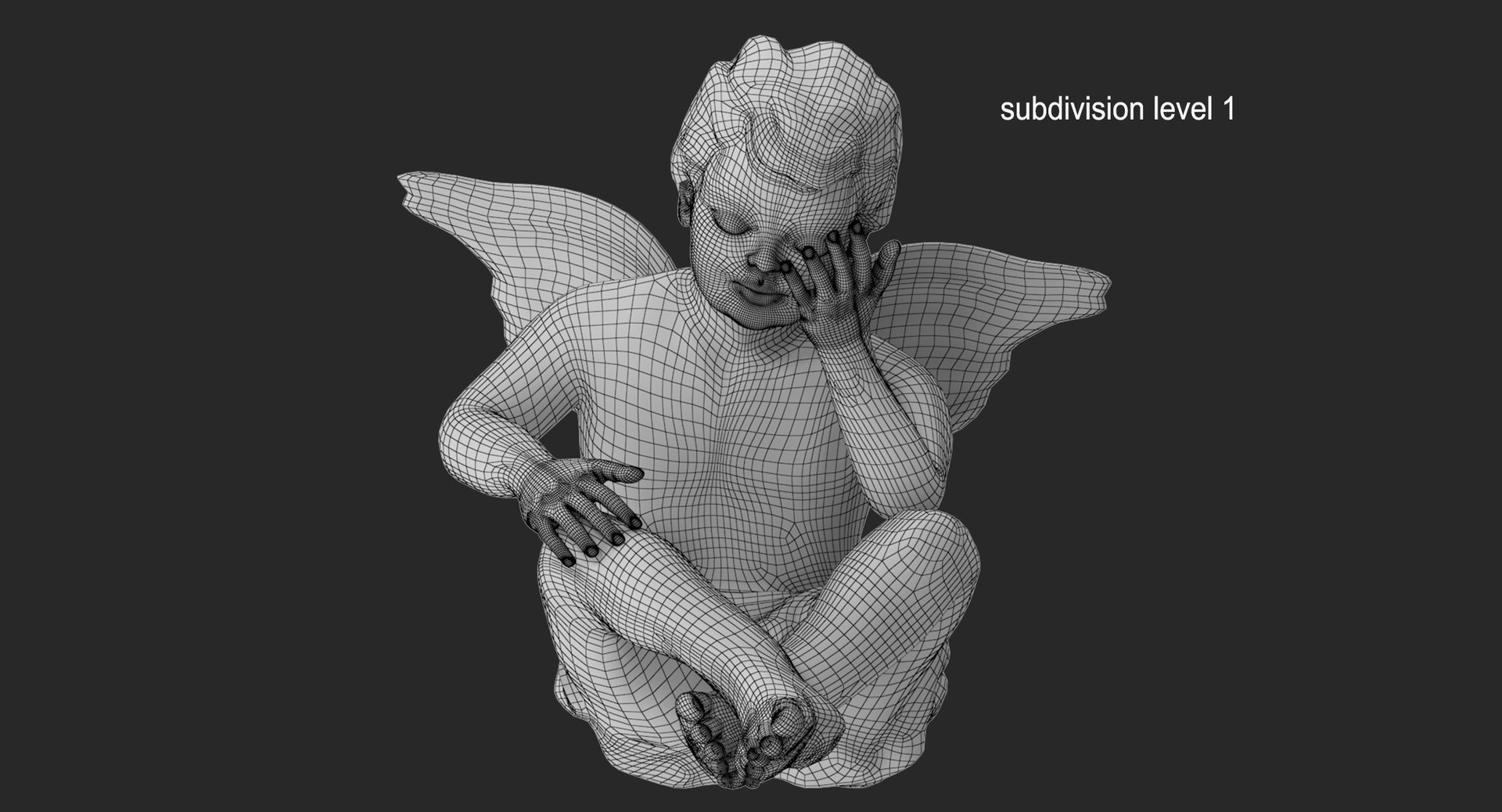 3D Model Cherub - TurboSquid 1373639