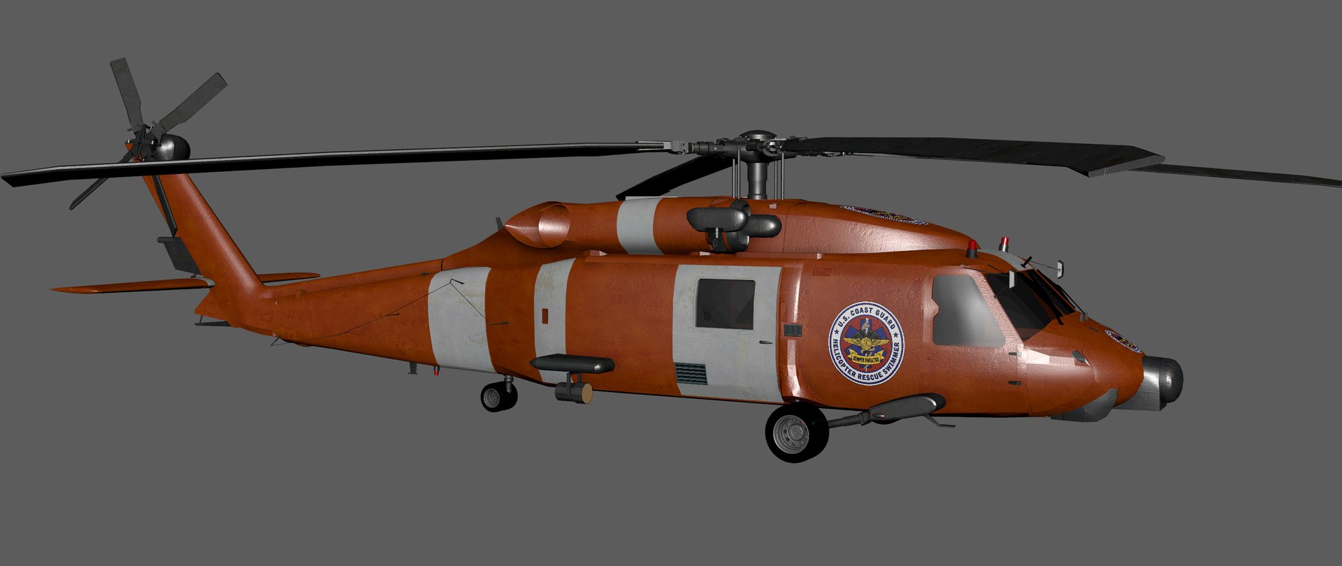 3D Helicopter Rescue Model - TurboSquid 1448619