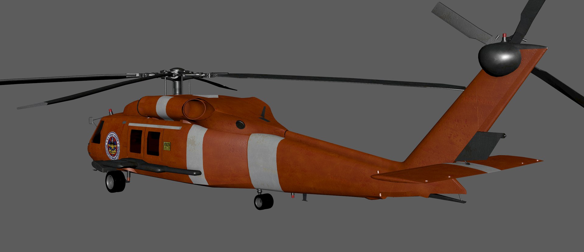 3D Helicopter Rescue Model - TurboSquid 1448619