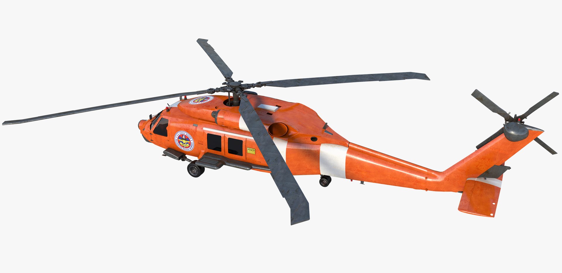 3D Helicopter Rescue Model - TurboSquid 1448619