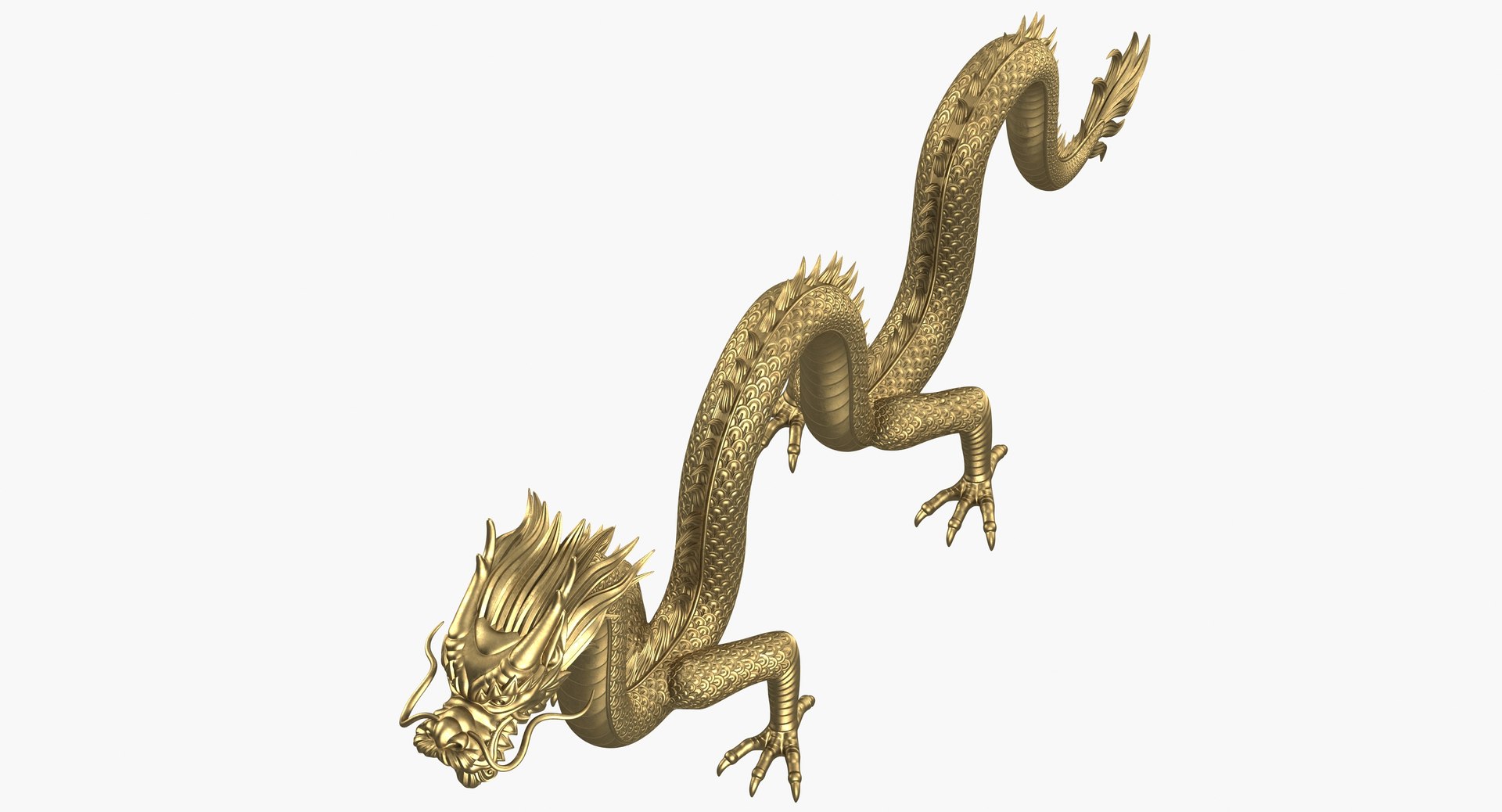 Chinese Dragon Rig V1 3D Model - TurboSquid 1244539