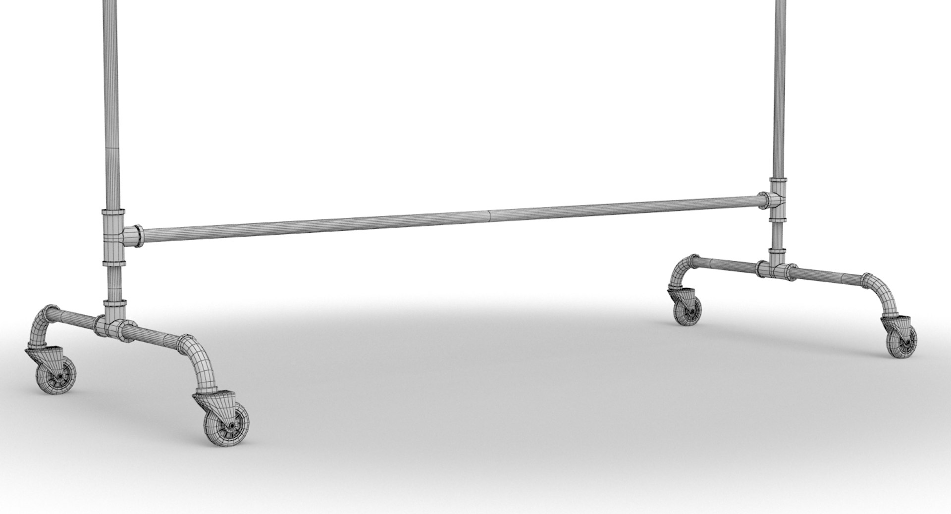 3D Clothes Stand Model - TurboSquid 1395599