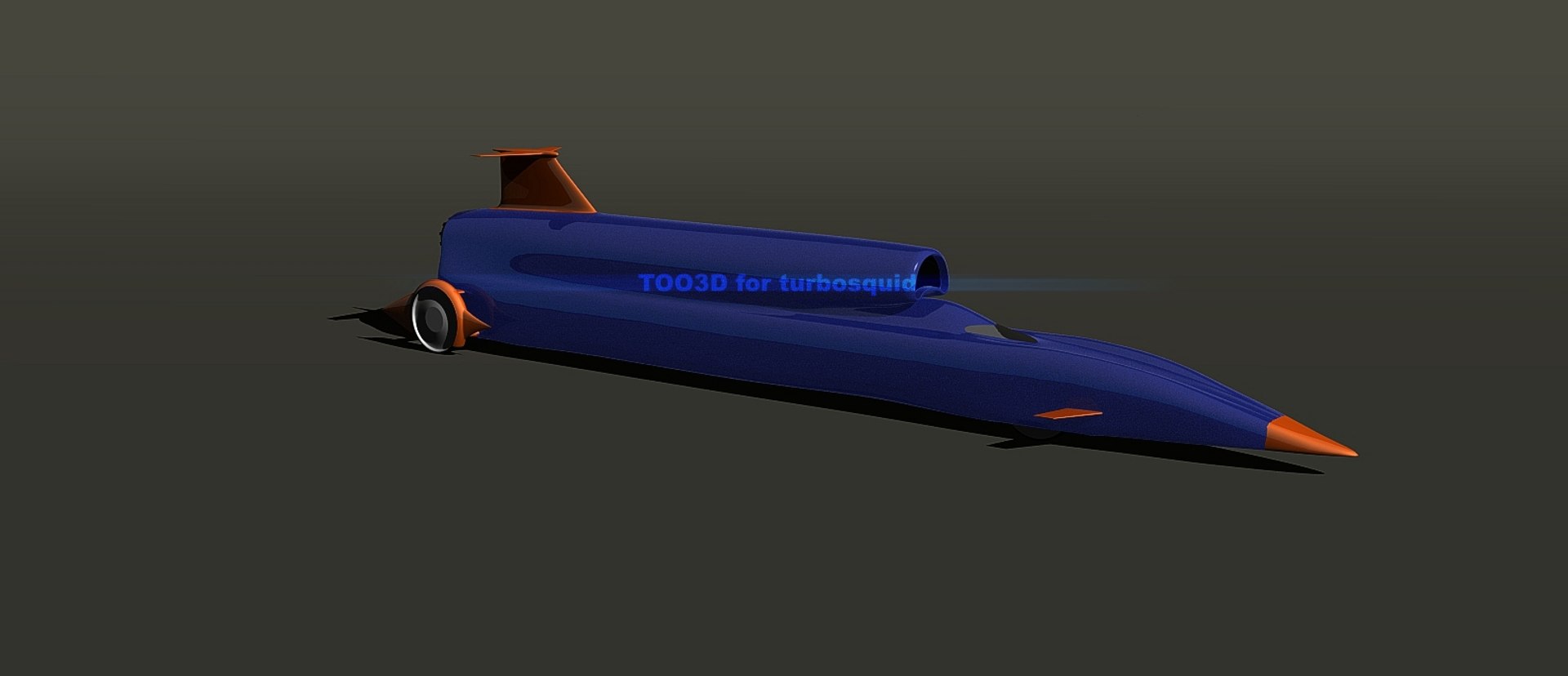 Ssc Bloodhound 3d Model