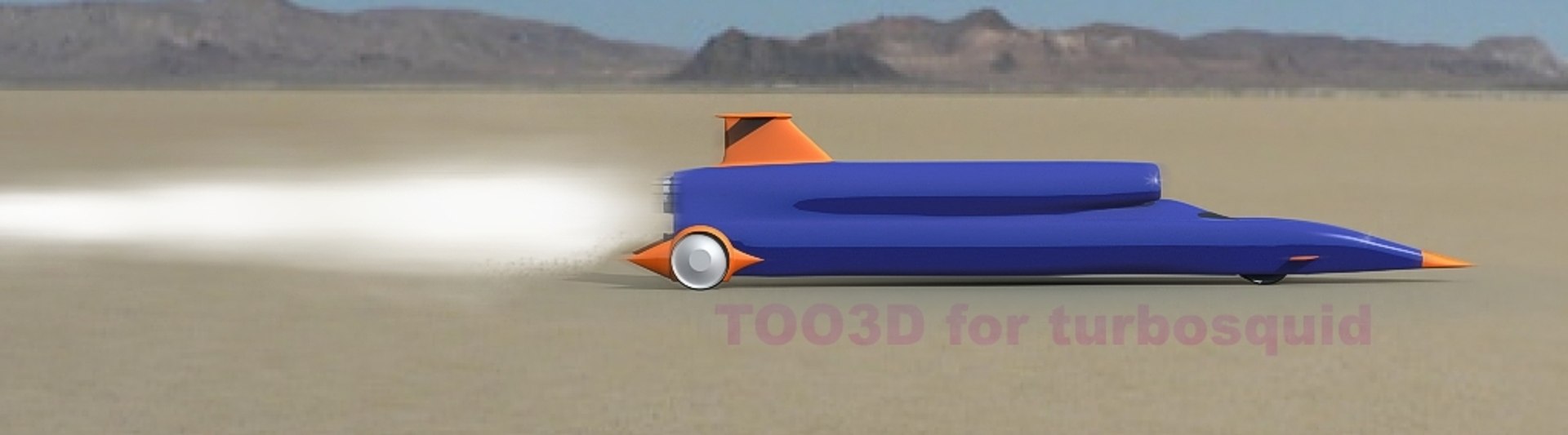 Ssc Bloodhound 3d Model