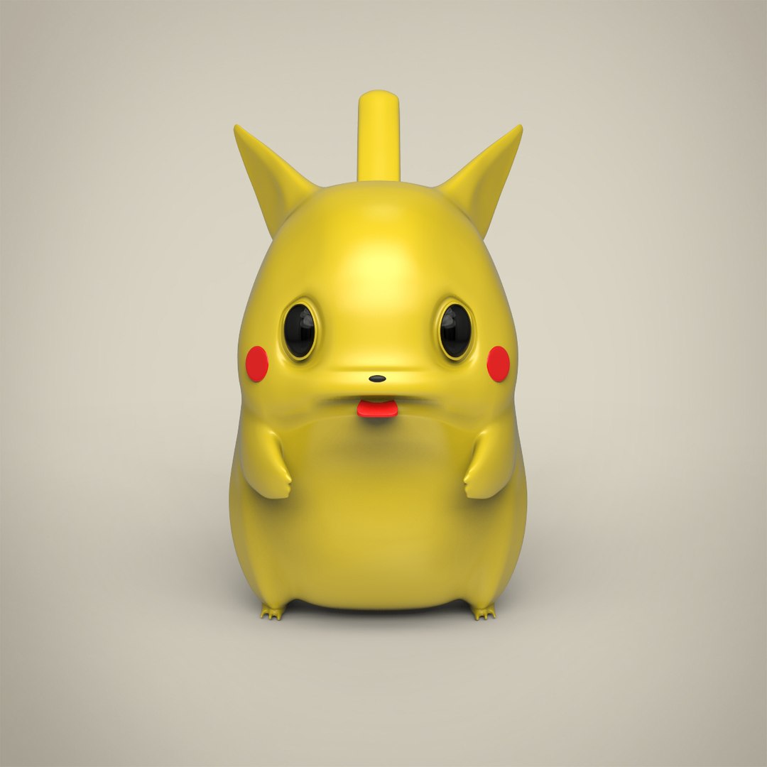3D Pikachu Toy - TurboSquid 1765946