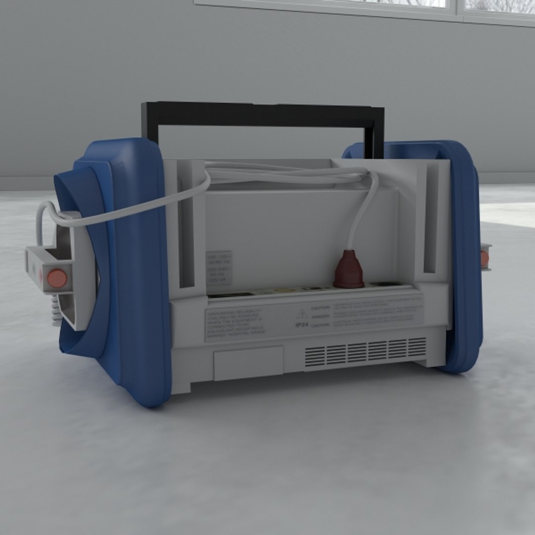 Medical Defibrillator 3D Model - TurboSquid 1215114