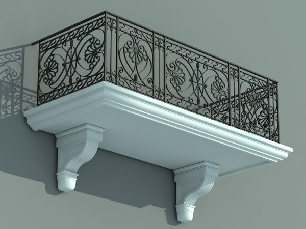 3D Balcony Models | TurboSquid