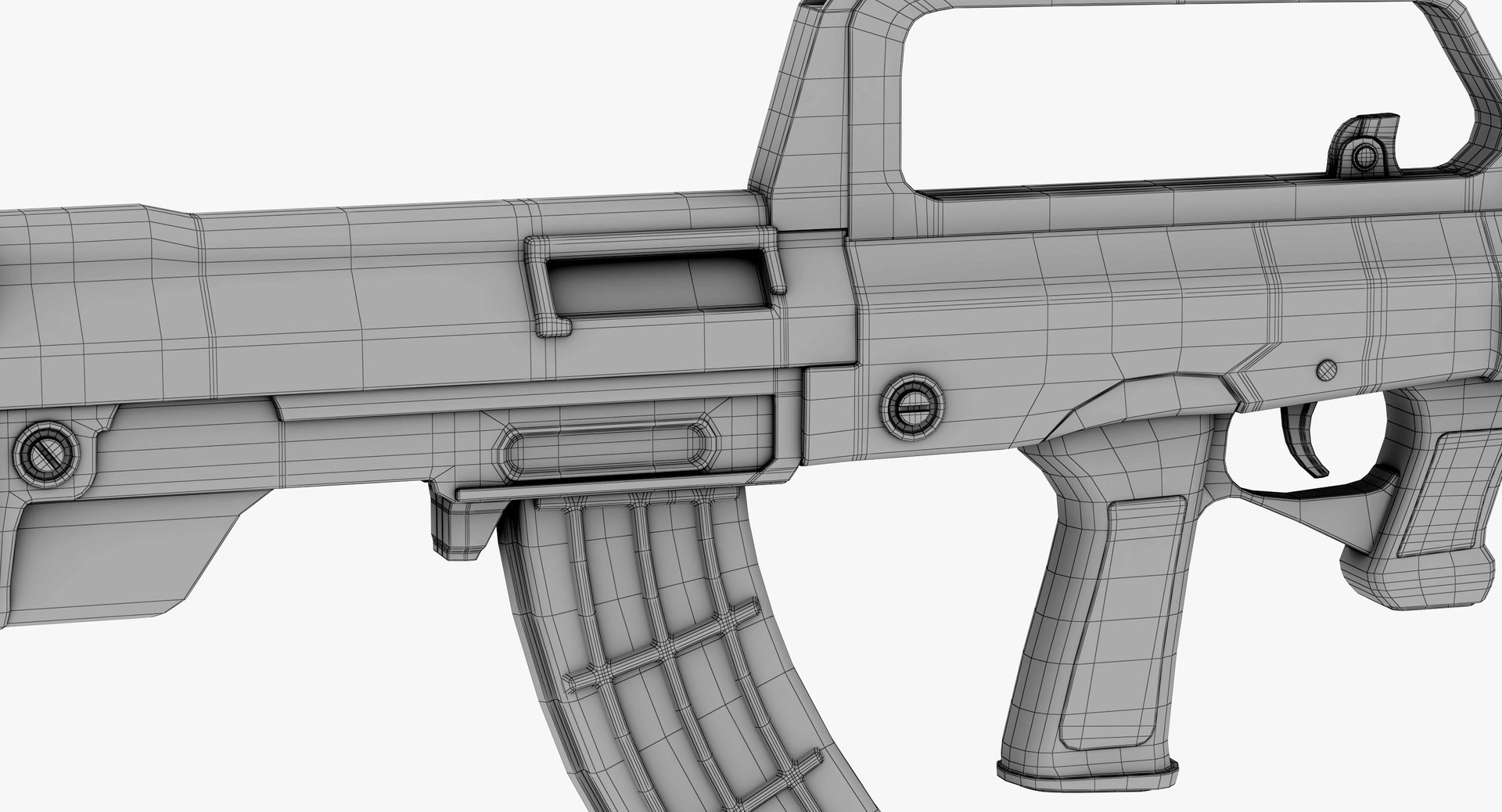 Assault Rifle QBZ-95 Model - TurboSquid 2358867