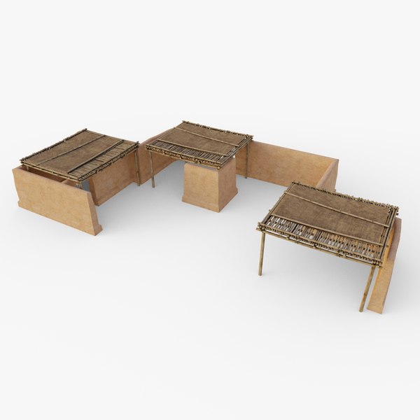 3D Modular Desert Walls - TurboSquid 2011521