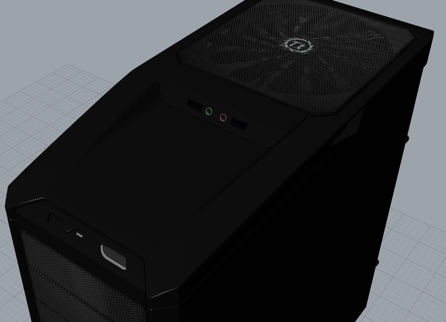 Cpu Computer Case Thermaltake 3dm