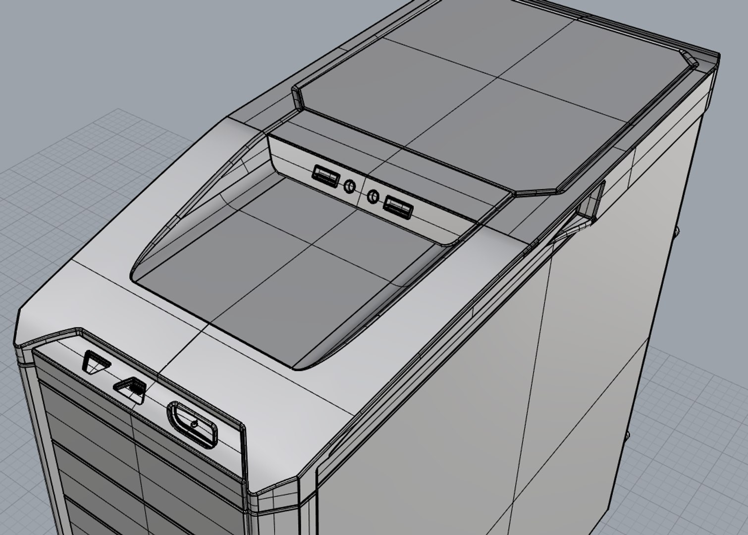 Cpu Computer Case Thermaltake 3dm
