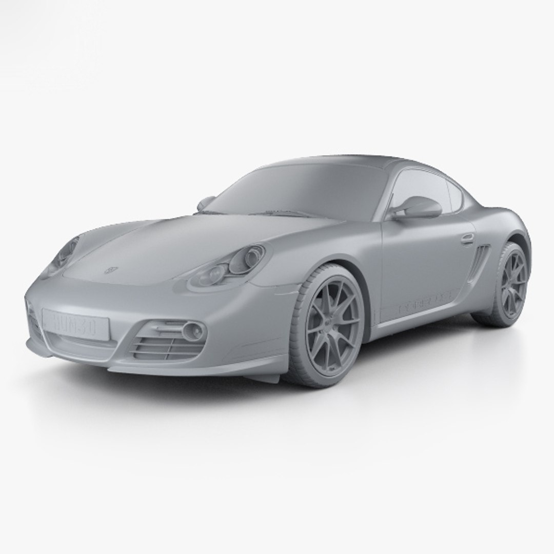 3D model porsche cayman r - TurboSquid 1345437