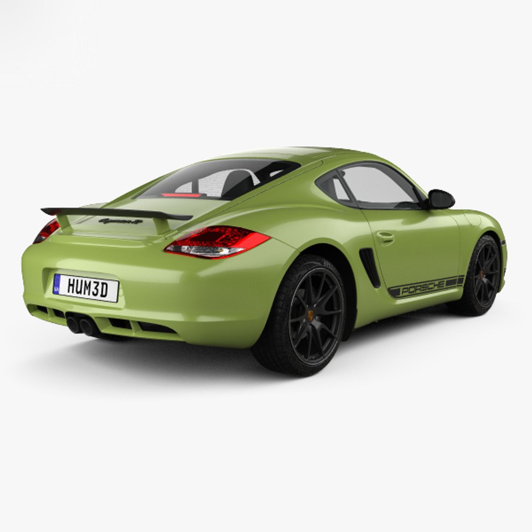 3D model porsche cayman r - TurboSquid 1345437