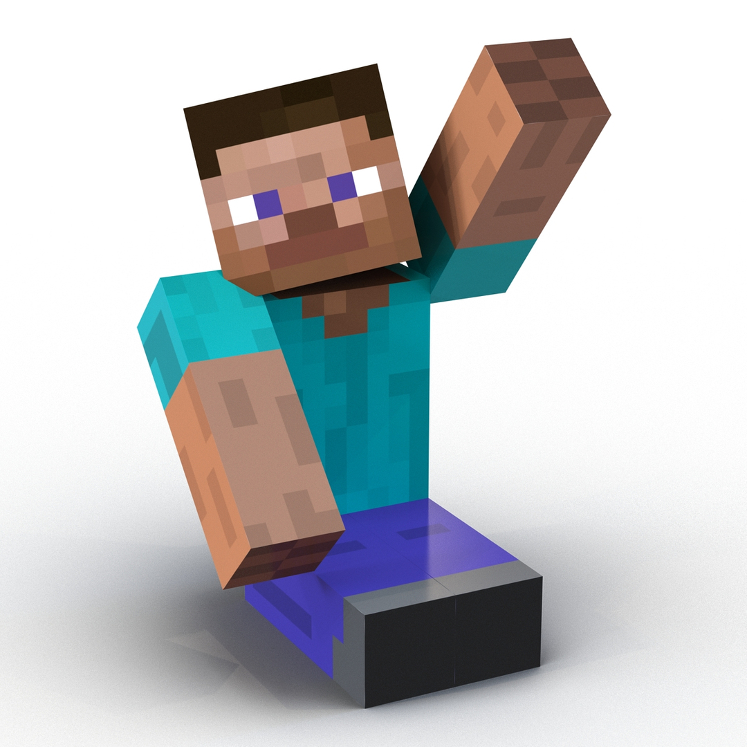 modèle 3D de Steve Minecraft - TurboSquid 1017399