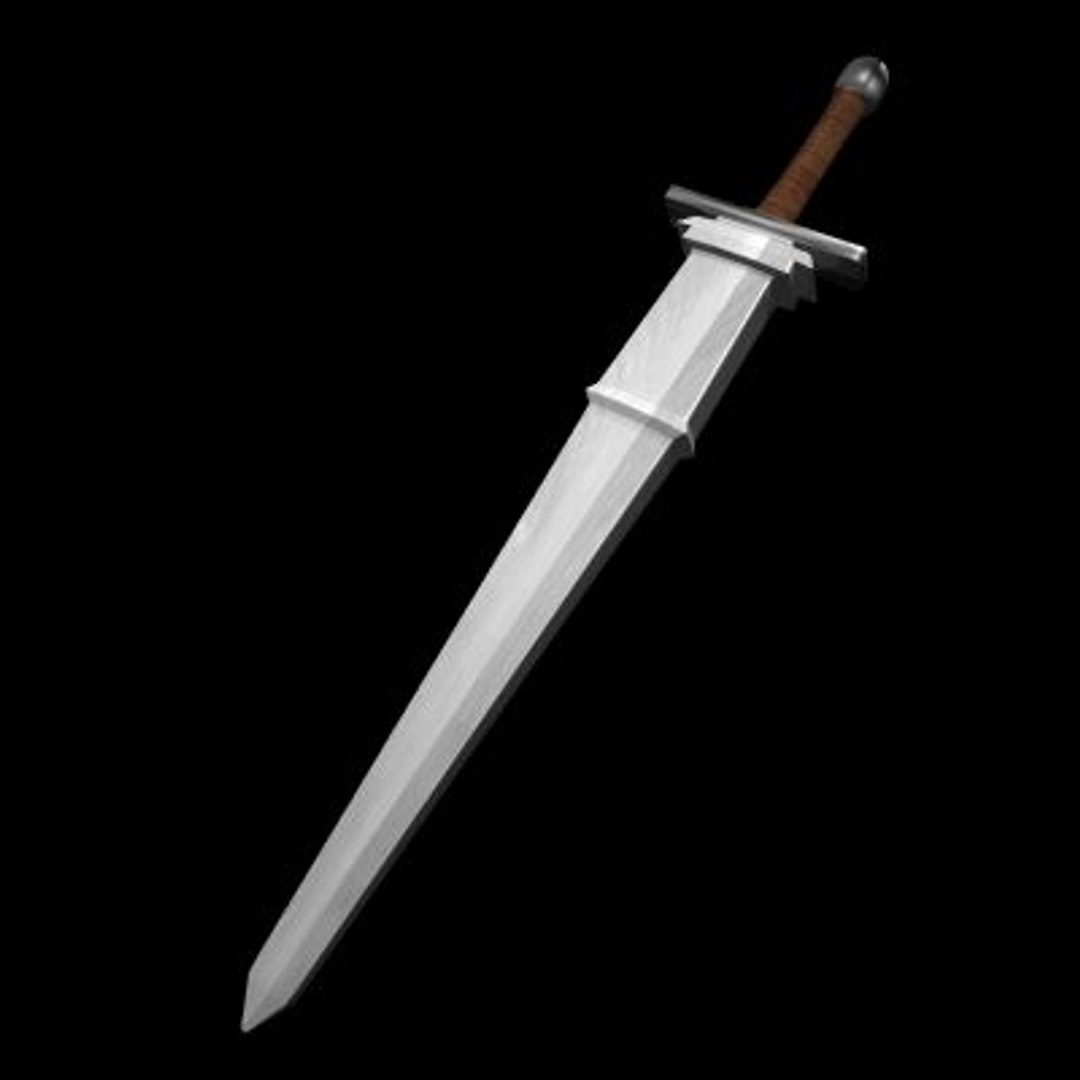 3d Obj Swords Medieval