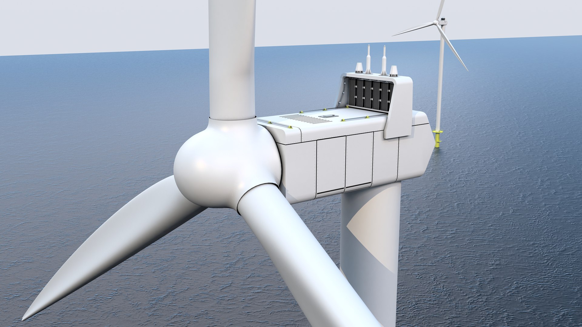 3D Oil Rig And Wind Turbine Offshore Model - TurboSquid 1817233