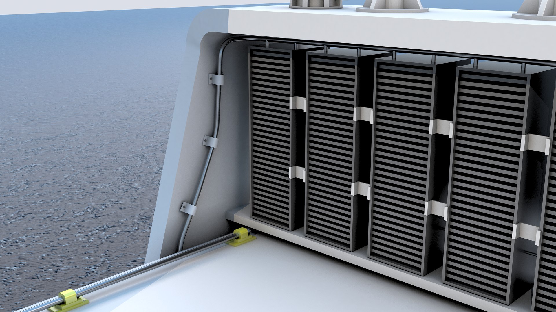 3D Oil Rig And Wind Turbine Offshore Model - TurboSquid 1817233