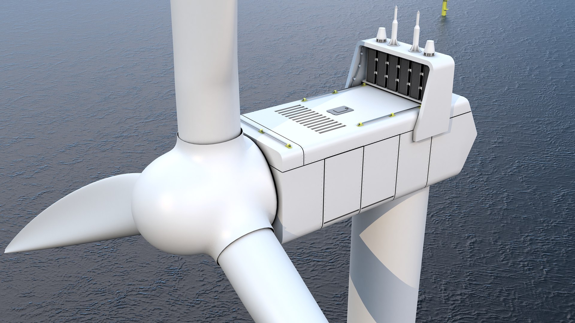 3D Oil Rig And Wind Turbine Offshore Model - TurboSquid 1817233